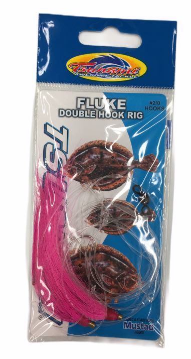 Fluke Double Hook Rig 2 0 Hooks