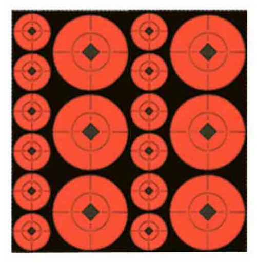 Self-Adhesive Target Spots - 1" and 2"