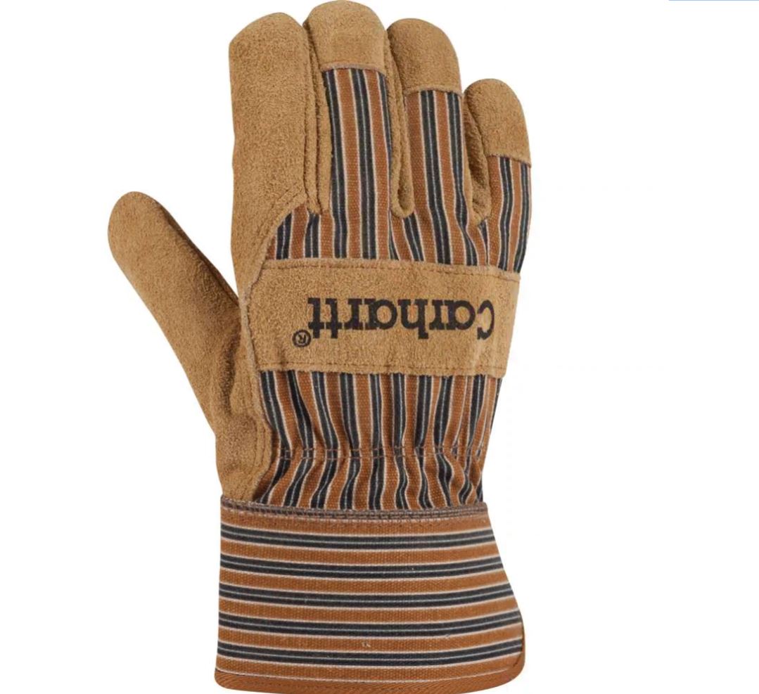 Men's Insulated Suede Safety Cuff Work Glove