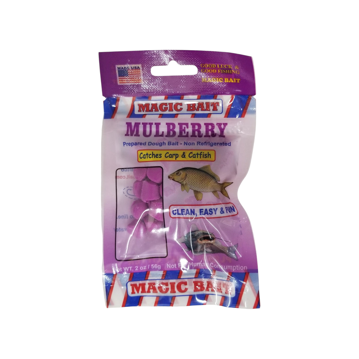 Mulberry Prepared Dough Bait Carp Bites - (2 oz.)